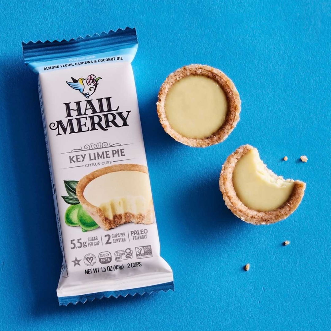 Hail Merry Snacks - Plant-Based Sweet Snacks with up to 50% Less Sugar